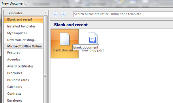 CREATING A NEW BLANK DOCUMENT – CODERS BOAT